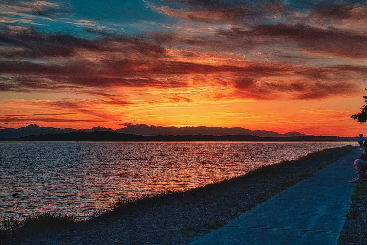 Sunset of the week 5-17-21 | Westside Seattle